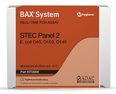BAX® System Real-Time PCR Assay for STEC Panel 2