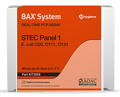 BAX® System Real-Time PCR Assay for STEC Panel 1